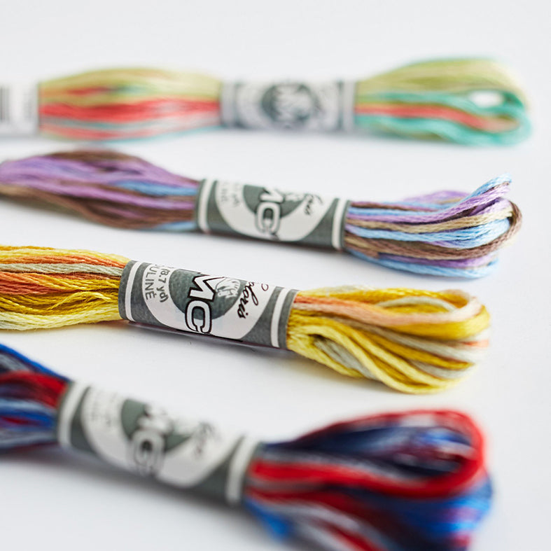 DMC Coloris Variegated Embroidery Floss Thread – Homecraft Textiles