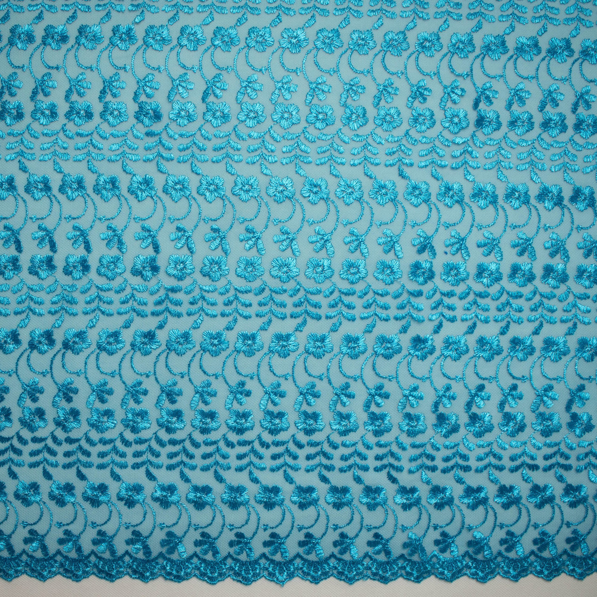 Embroidered Lace SF-01203 Pale Blue – Homecraft Textiles