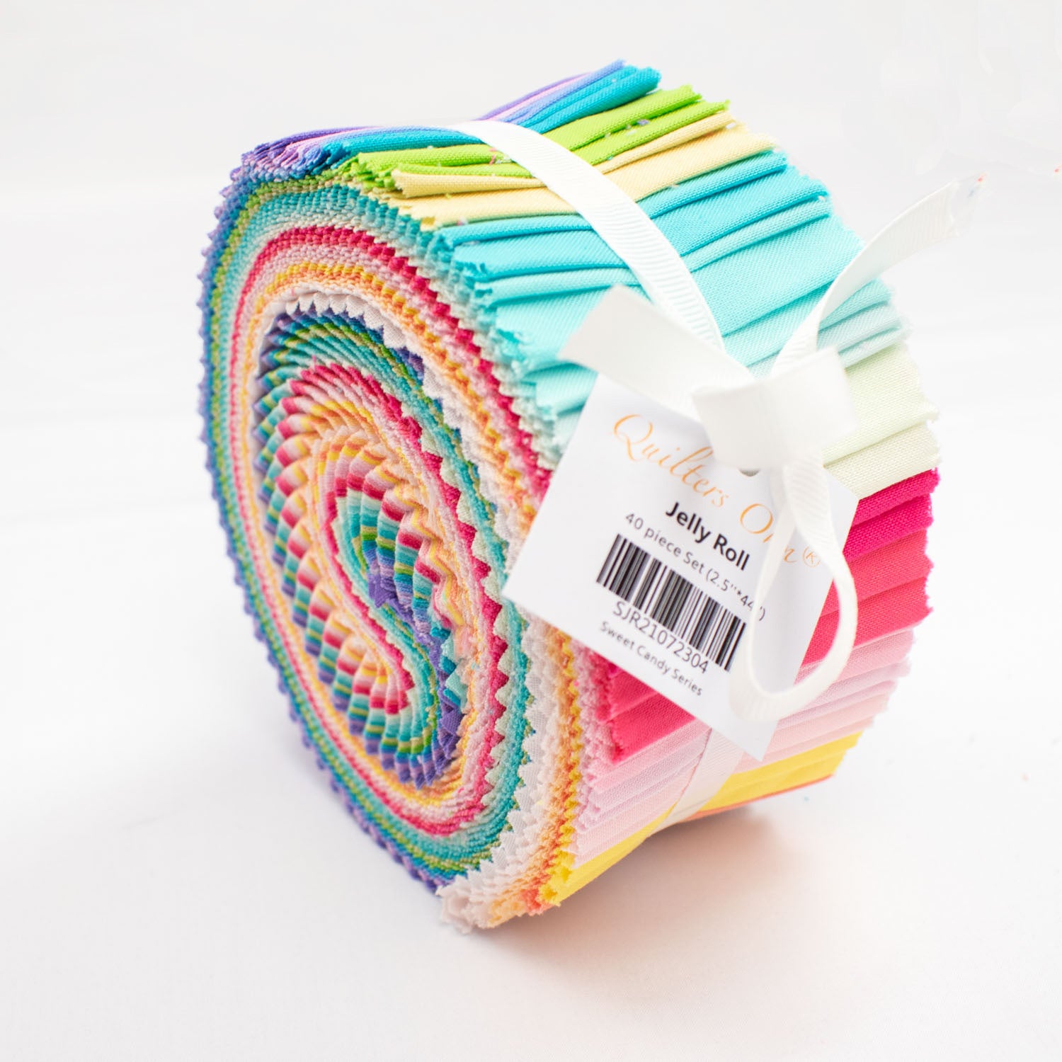 Solid Colour Jelly Rolls 40 pieces Set Col-Sweet Candy – Homecraft Textiles