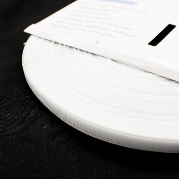 Polyester Boning-White 8mm – Homecraft Textiles