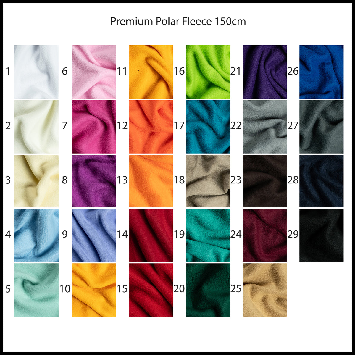 Premium Polar Fleece – Homecraft Textiles