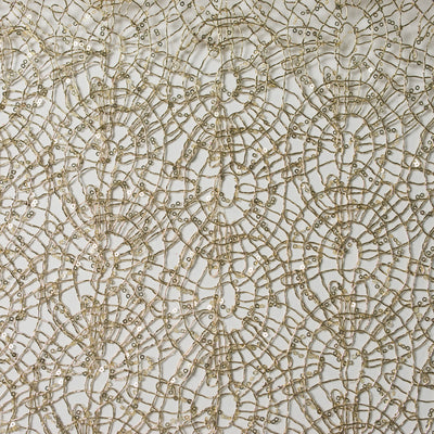 Metallic Spider Mesh with Sequins – Homecraft Textiles