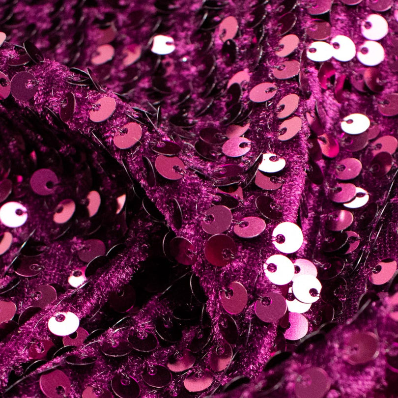 Sequin Spangle on a Velvet – Homecraft Textiles