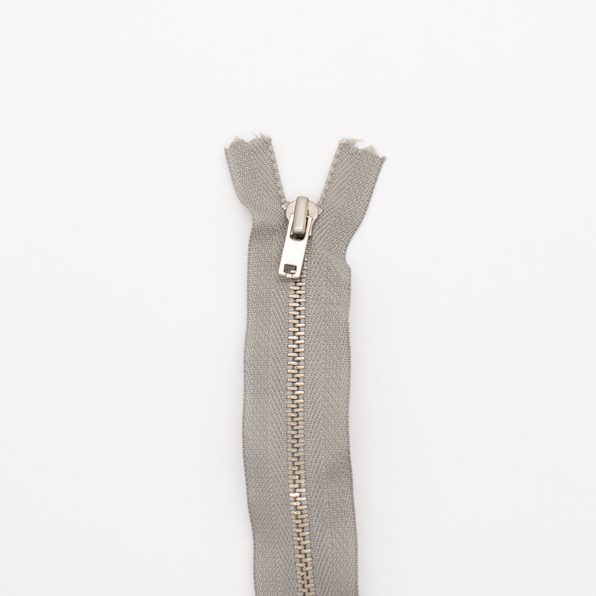 YKK Closed End Metal Zip 42CM B26-Grey – Homecraft Textiles