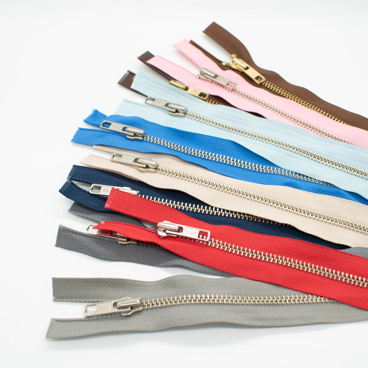 YKK Open End Heavy Duty Metal Zip 70CM – Homecraft Textiles