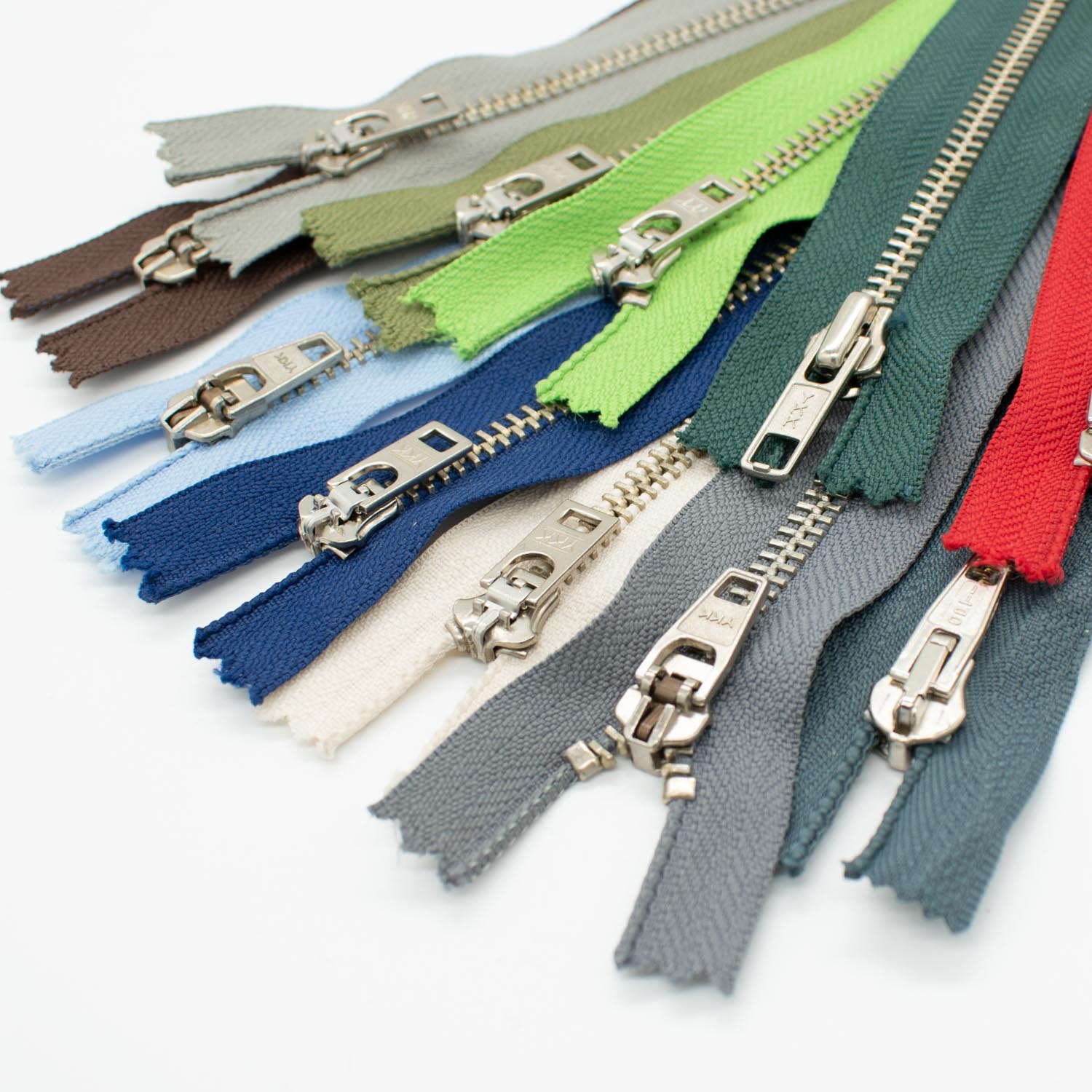 YKK Closed End Metal Zip 15CM – Homecraft Textiles
