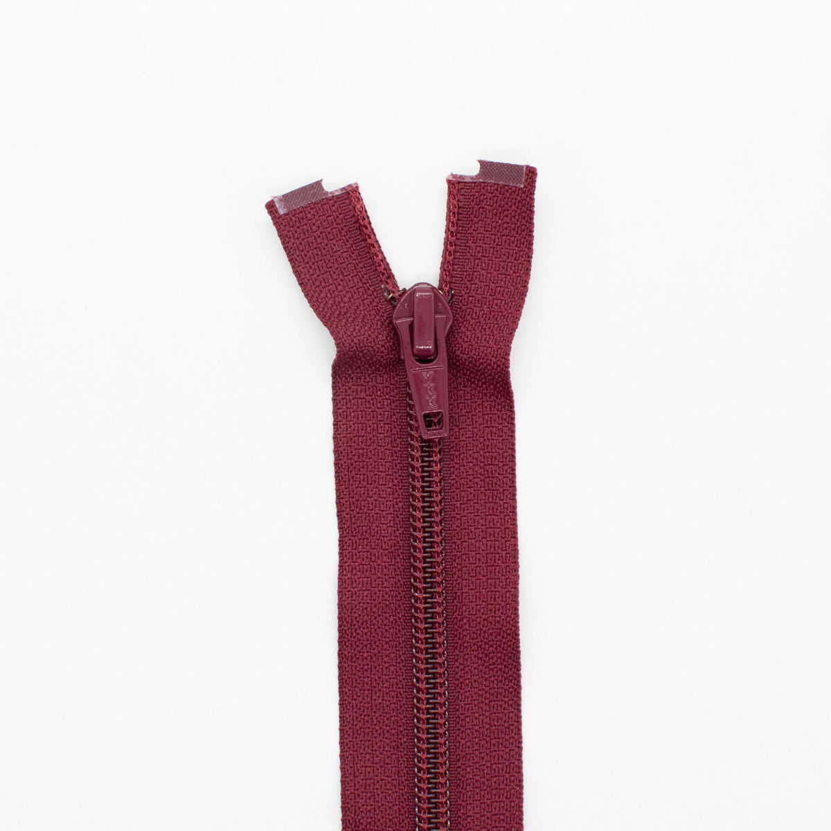 YKK Open End Plastic Zip 45CM – Homecraft Textiles