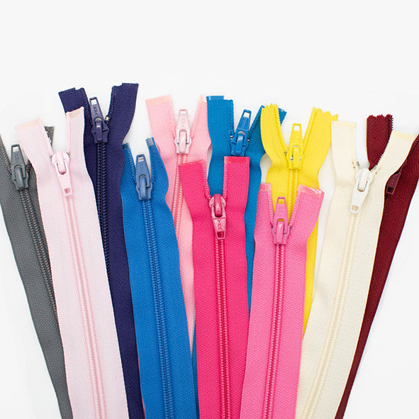 YKK Open End Plastic Zip 15CM – Homecraft Textiles