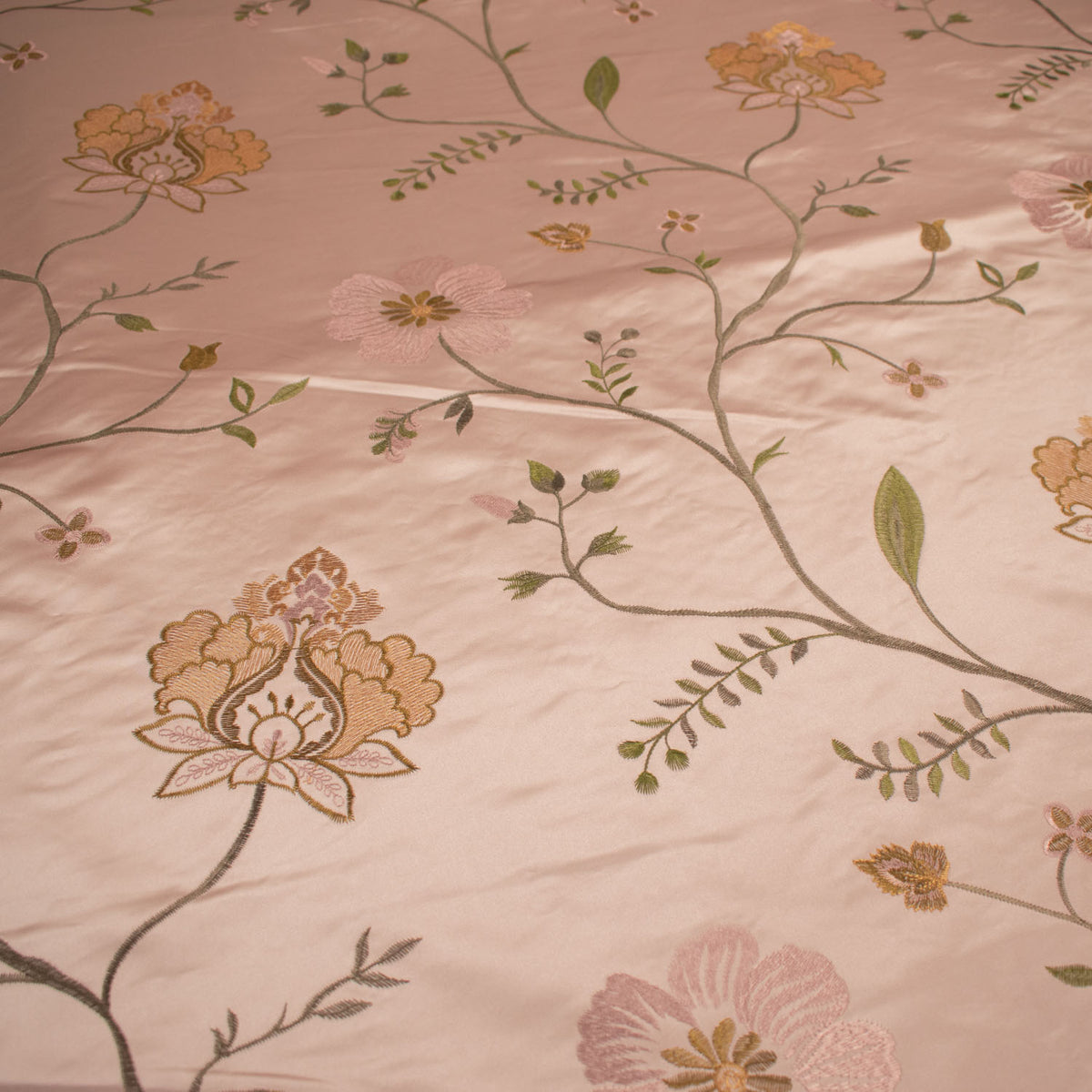 Floral Vines Embroidery Design-3 by Zepel Curtain Drapery/Upholstery F ...